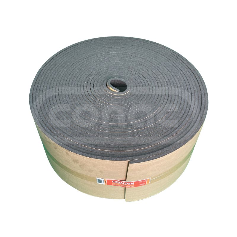 Adhesive Expansion Joint Foam 250mm High – 25m Roll – Conac